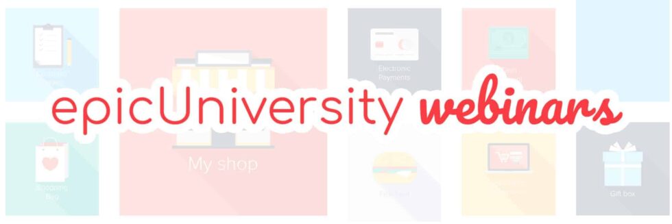 New! Epic Monthly Webinar Series - A Professional Web Design and Online ...